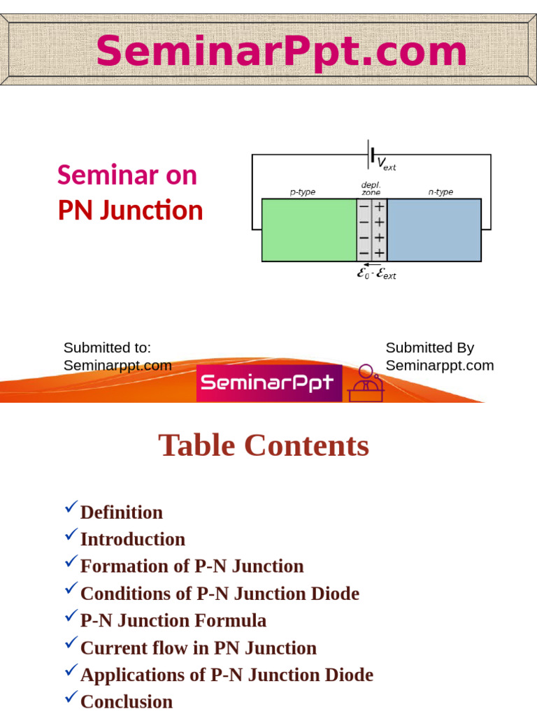 Pn Junction | PDF | P–N Junction | Diode