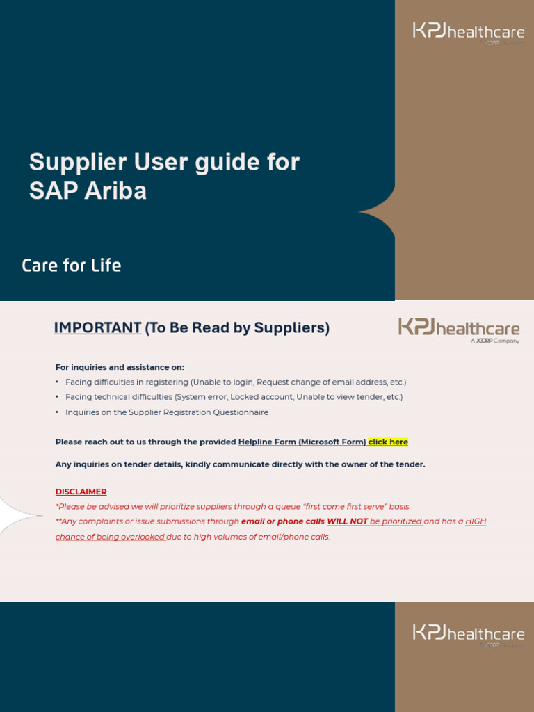 SAP Ariba Guide for Suppliers | PDF | Request For Proposal | Auction