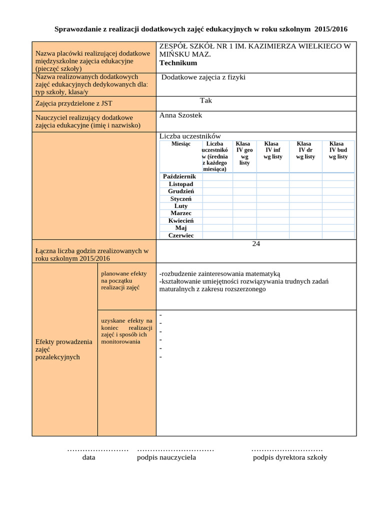 druk sprawozd zaj dod Techn | PDF
