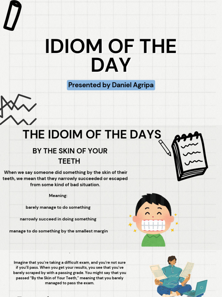 Idiom of The Day - 20240916 - 084301 - 0000 | PDF