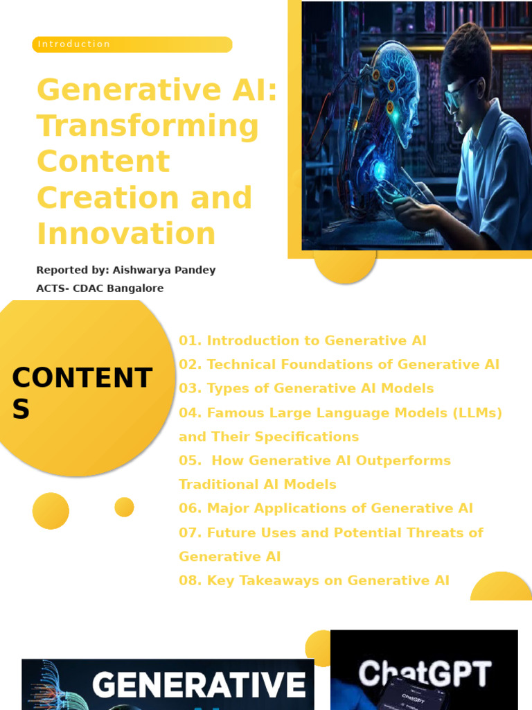 GenAI | PDF | Artificial Intelligence | Intelligence (AI) & Semantics