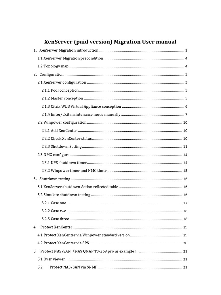 UserManual For XenServer XenMotion | PDF | Computing | Computer Networking