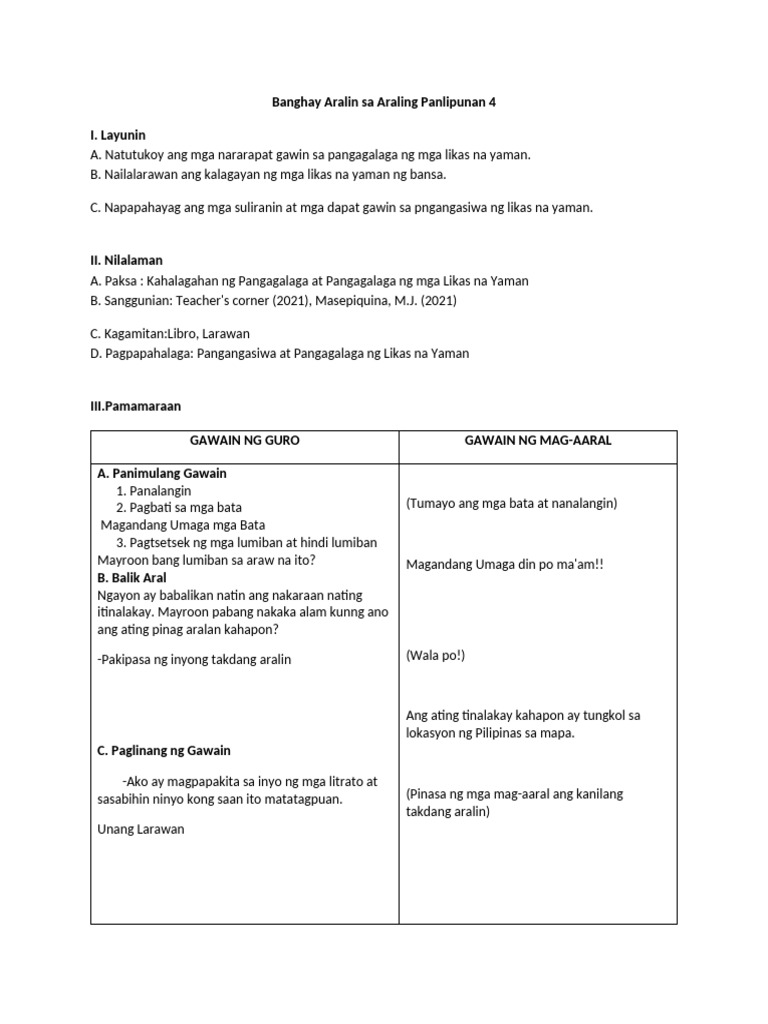 Final Lesson Plan WPS Office | PDF