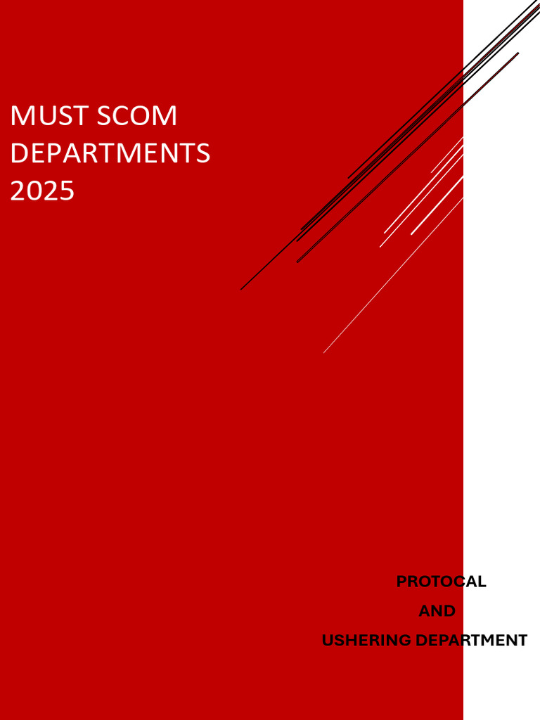 protocal_and_ushering._must scom | PDF