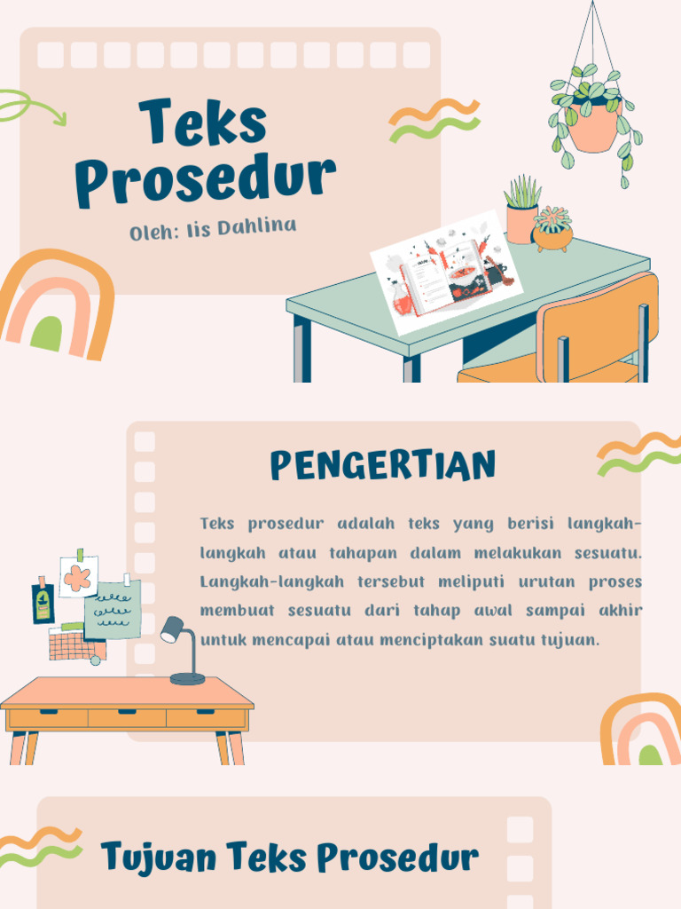 Panduan Teks Prosedur Lengkap | PDF