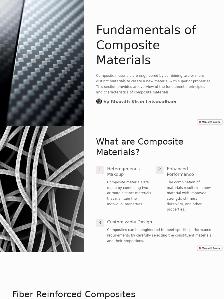Fundamentals of Composite Materials | PDF | Composite Material | Fibers