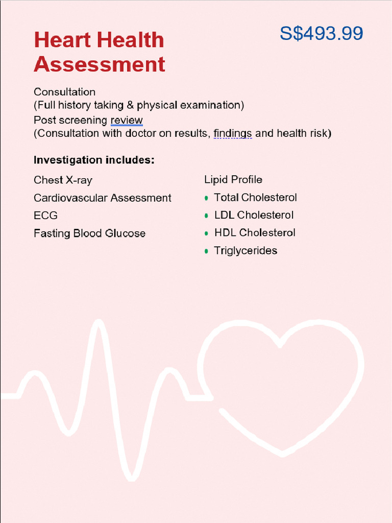 Heart Health Assessment | PDF