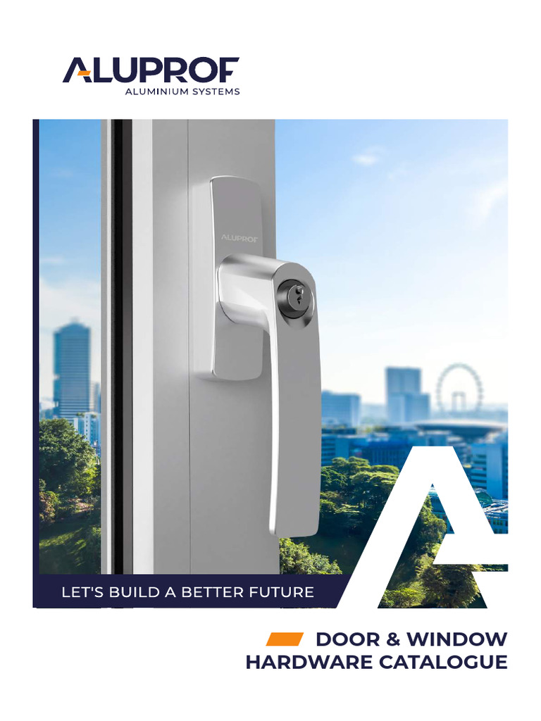 Aluprof & Sobinco Door Handle Catalogue | PDF | Door | Stainless Steel
