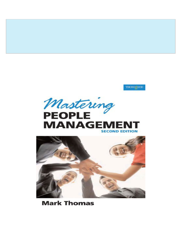 Instant ebooks textbook Mastering People Management Build a Successful ... Instant ebooks textbook Mastering People Management Build a Successful ...