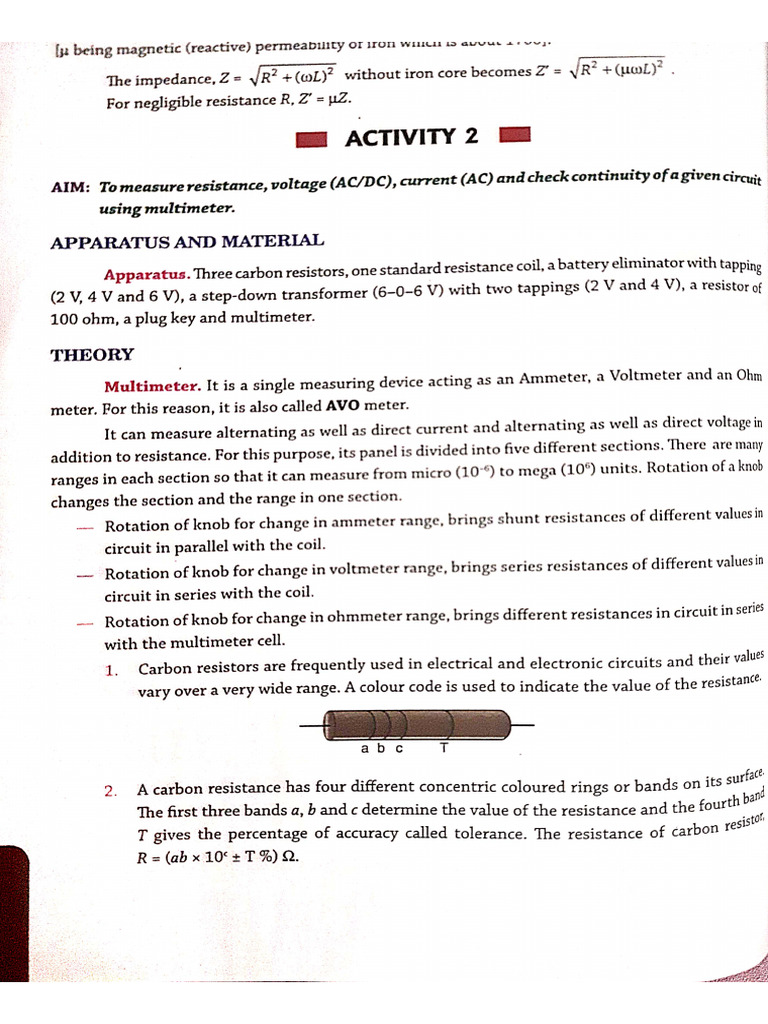 physics activity | PDF