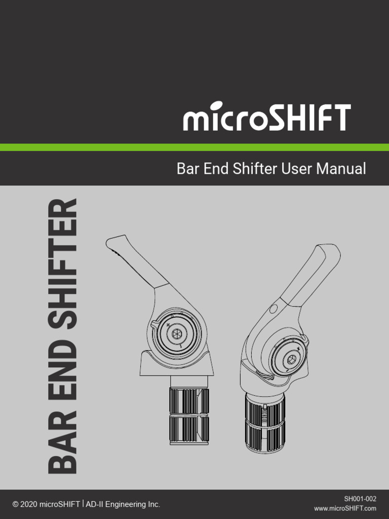Installing Bar End Shifters Guide | PDF