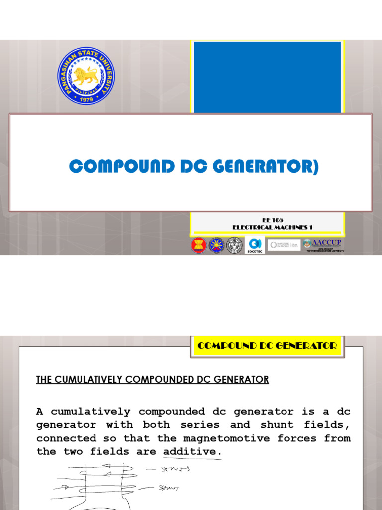 3.4-Compound-DC-Gen | PDF | Electric Generator | Resistor