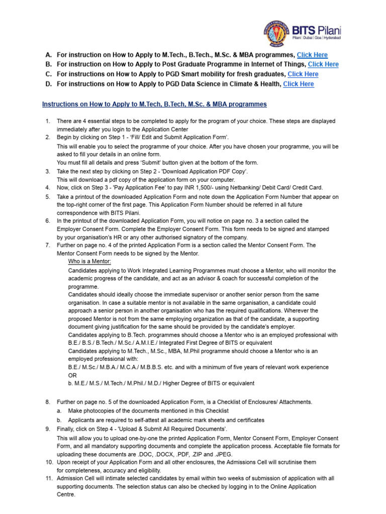 How_to_Apply-NonSpecific | PDF | Master's Degree | Computing