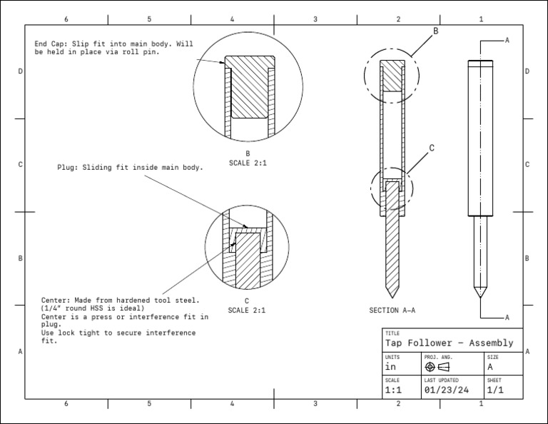 Tap Follower - Assembly | PDF
