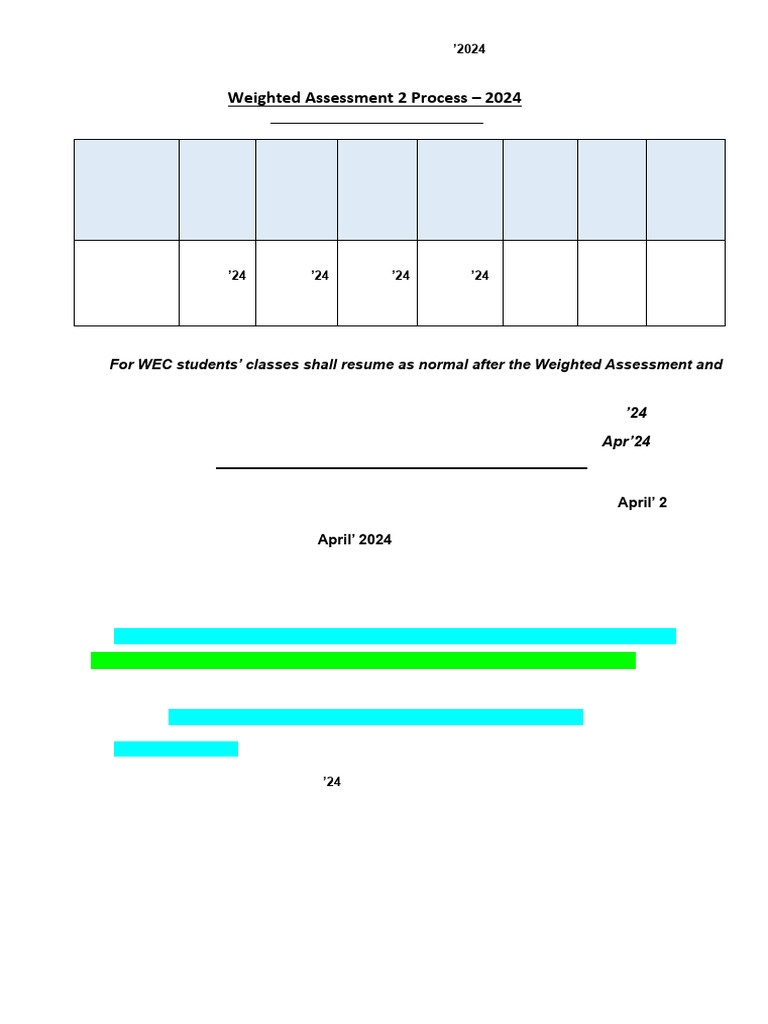 TERM 2 WA PAPER VIEWING AND RETURN OF SCRIPTS - 17 April | PDF
