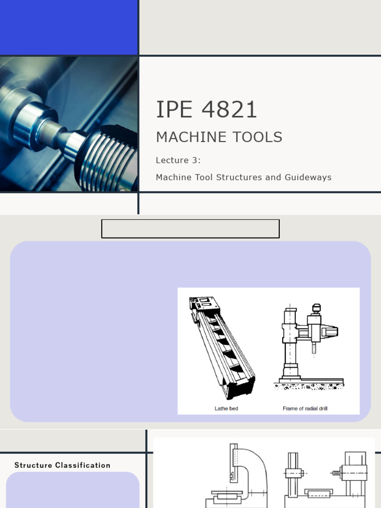 Lecture 3 - Elemenets and Mechanics of Machine Tools | PDF | Wear ...