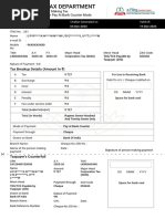 Challan ITR Sample | PDF | Cheque | Payments
