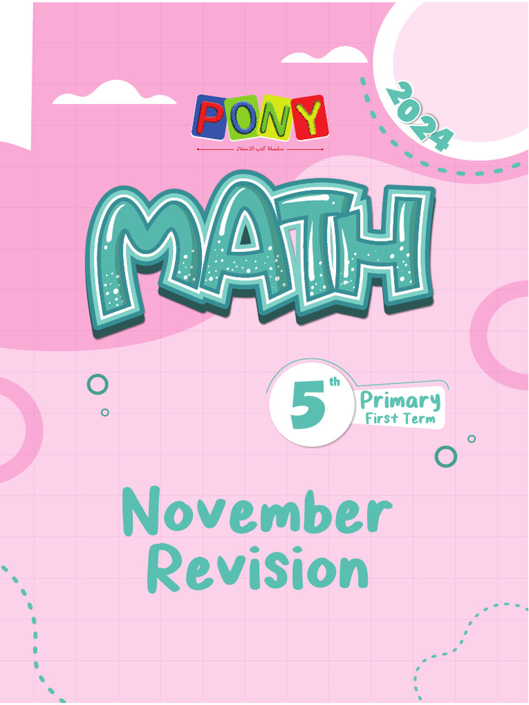 math g5 november | PDF | Numbers | Abstract Algebra