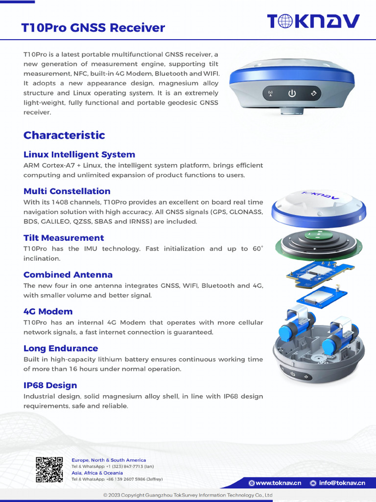 T10Pro GNSS Receiver | PDF