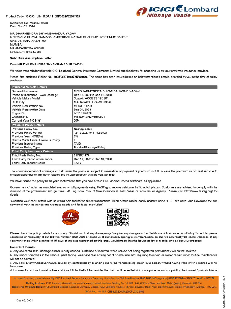 2bea1377-2592-41a5-84b4-10490dbc3587 | PDF | Insurance | Pro Rata