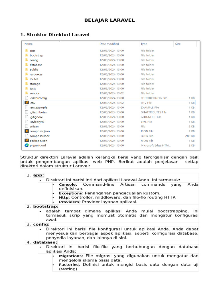 Belajar Laravel | PDF
