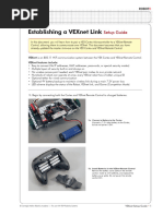 V5 Controller and Brain Wireless Setup | PDF