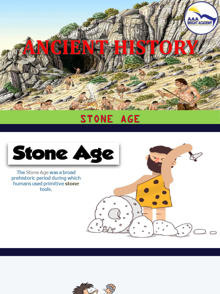 2 STONE AGE | PDF | Paleolithic | Neolithic