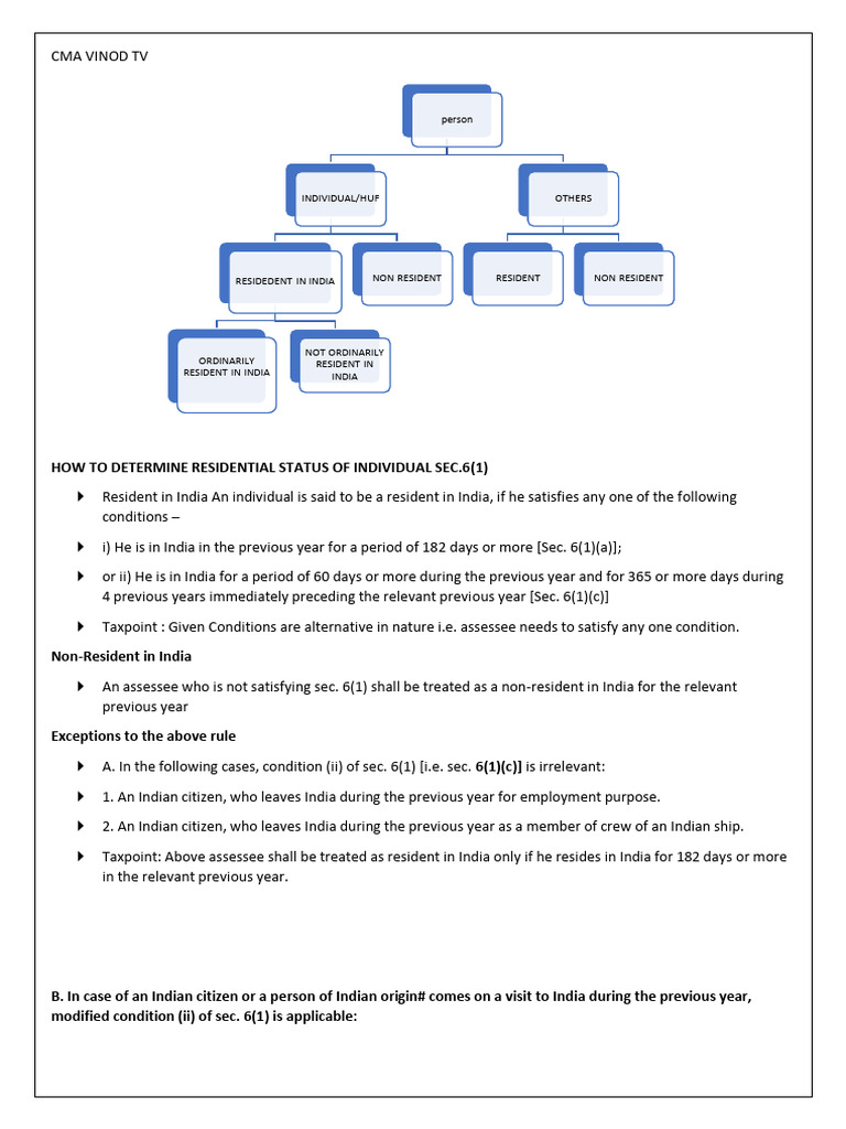 Residential Status Theory | PDF | Domicile (Law) | Justice