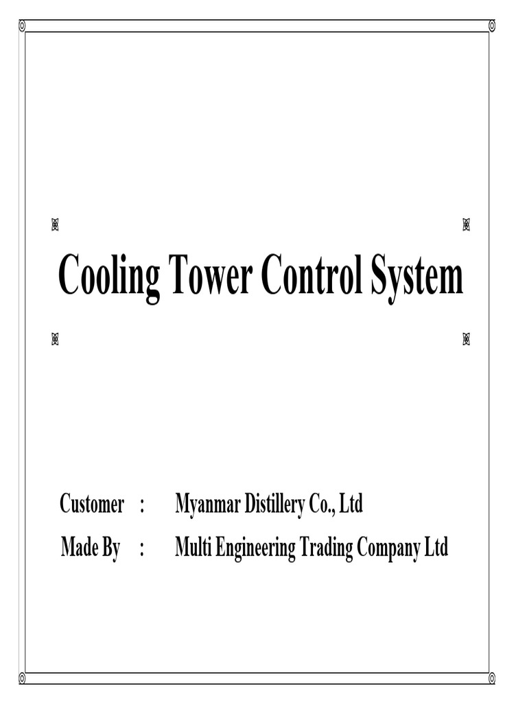 Cooling Tower | PDF | Electromagnetism | Electric Power