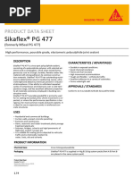 SikaFlex PG 470 - TDS (Formerly MasterSeal PG 470) | PDF | Concrete ...