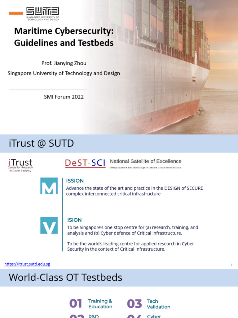 08-Prof-Zhou-Jianying_iTrust_Maritime-Cybersecurity-Guidelines-and ...