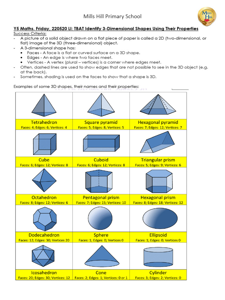 y5 Maths Friday 22nd May 2020 | PDF | Triangle | Shape