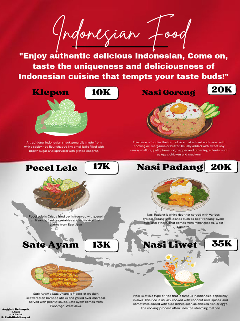 Indonesian Food - 20241011 - 092306 - 0000 | PDF | Indonesian Cuisine ...