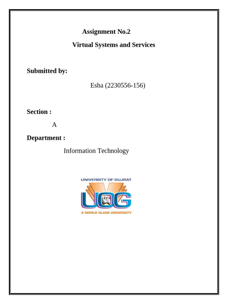 VSS Assignment No. 2 (1) - 2 | PDF
