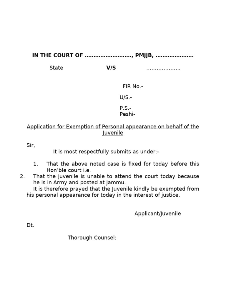 exemption-juvenile-pdf