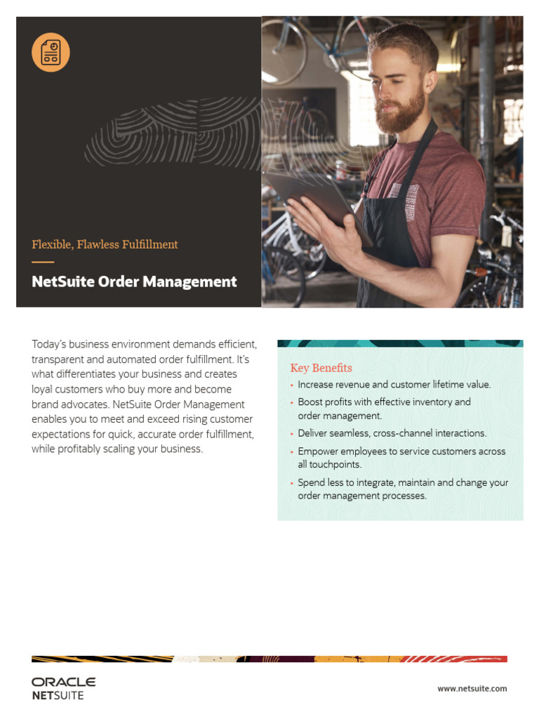Netsuite Order Management | PDF | Warehouse | Inventory