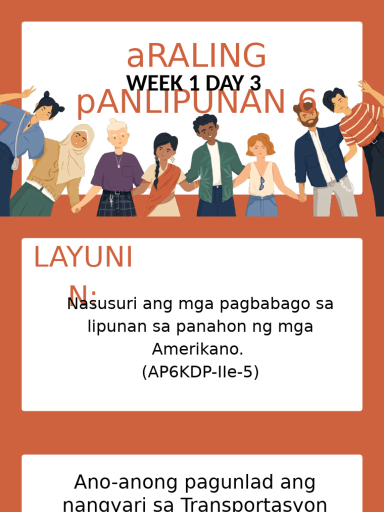 ARALPAN 6 WEEK 1 DAY 3 | PDF