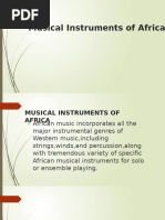 Musical Instruments of Africa | PDF | String Instruments | Musical ...