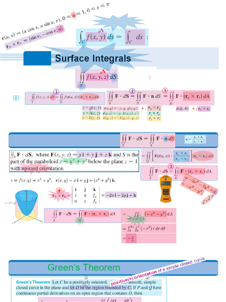 14 Week - 2. 13.8 Stokes' Theorem | PDF | Integral | Mathematical Concepts