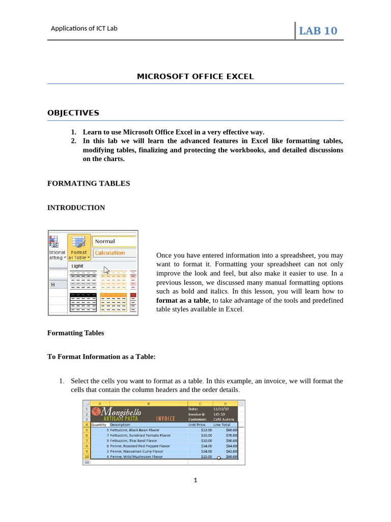 Manual 10 | PDF | Microsoft Excel | Spreadsheet