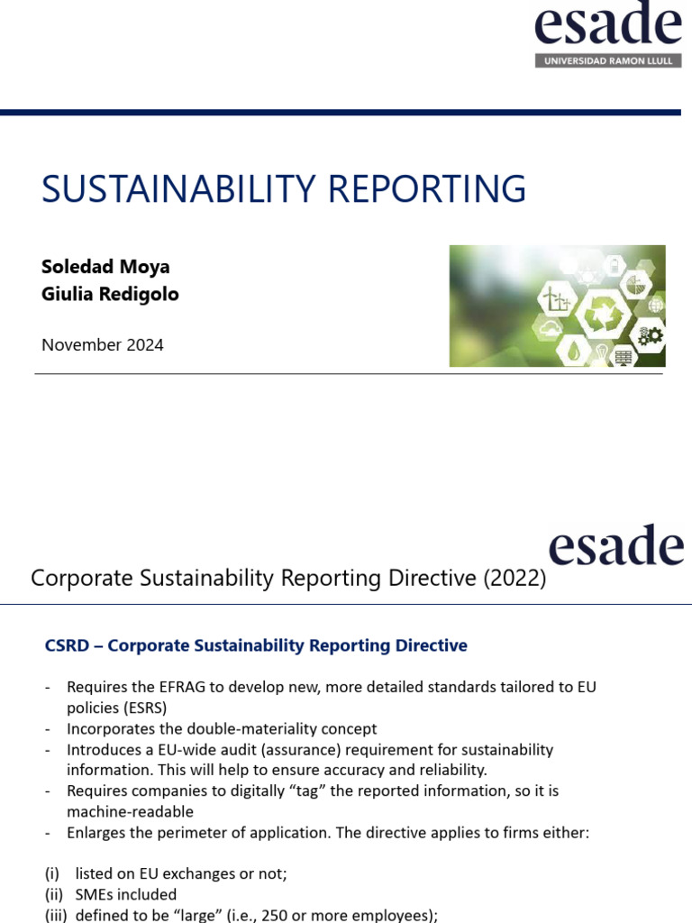 Sustainability Report | PDF | Employment | Risk