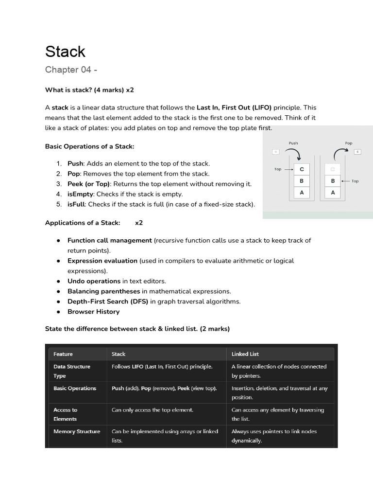 Stack Queue Tree Graph Pdf Pdf Queue Abstract Data Type