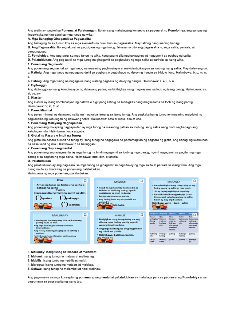estruktura ng wika | PDF estruktura ng wika | PDF