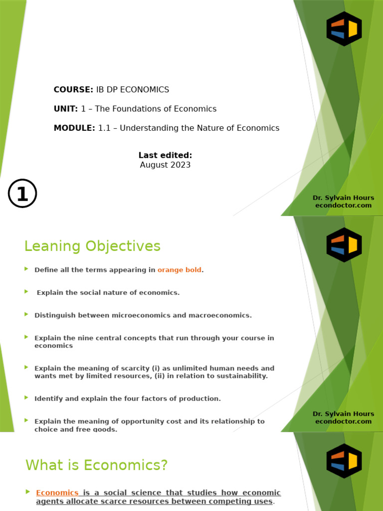 Foundations of Economics Overview | PDF | Economics | Capital (Economics)