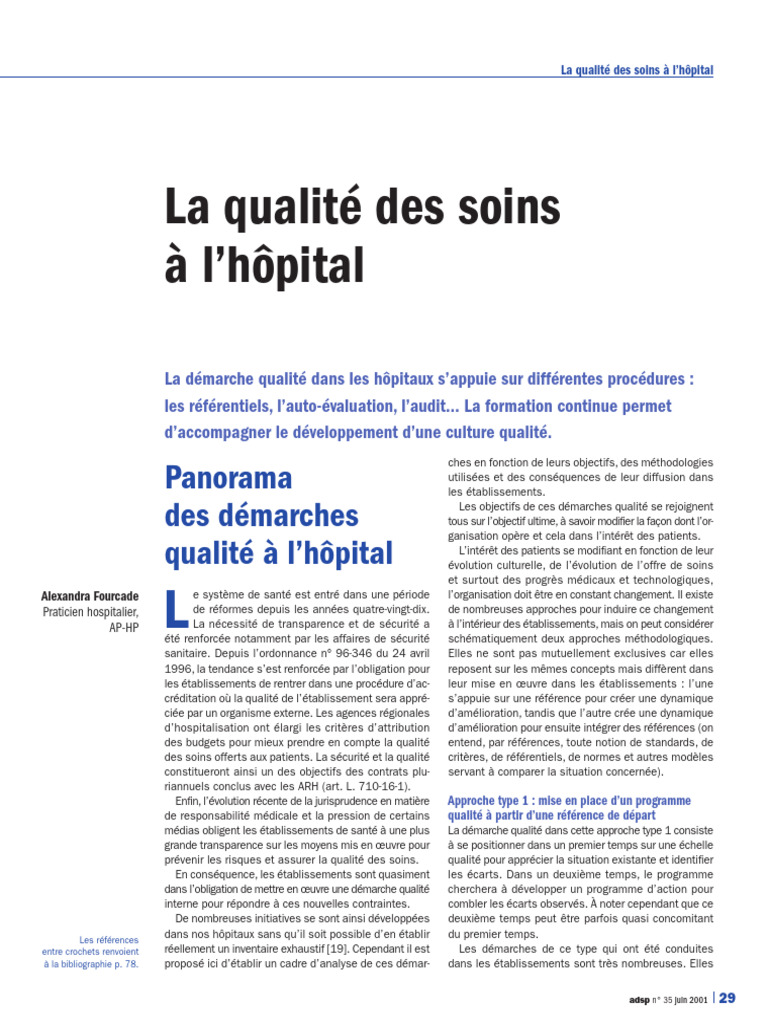 health ajr | PDF | Management de la qualité | Audit