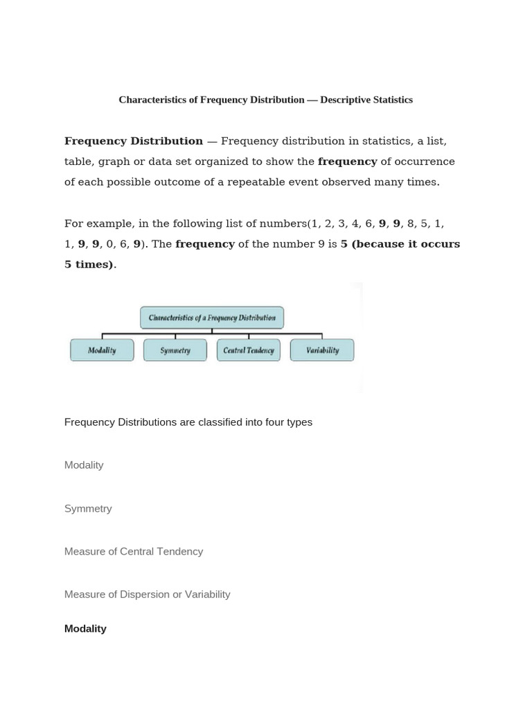 Understanding Frequency Distribution in Statistics | PDF | Quartile | Mean