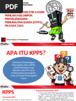 Cara Kerja KPPS Pemilu 2024 | PDF