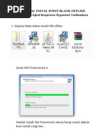 Instalasi Point Blank Zepetto PC | PDF | Game & Aktivitas | Komputer