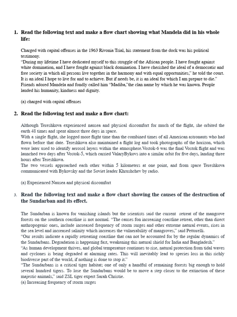 Flow Chart Practice | PDF