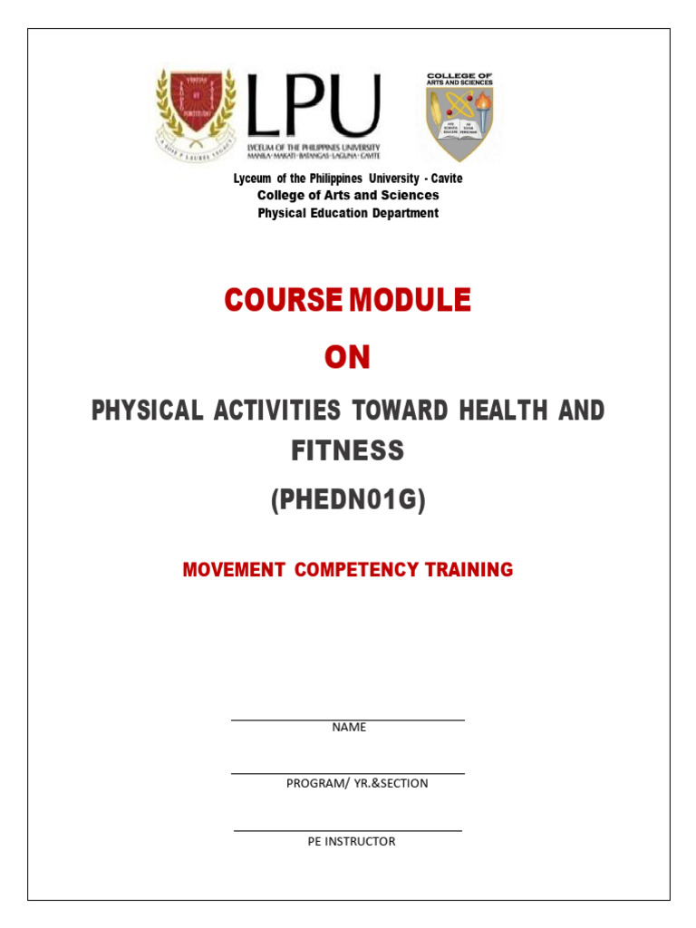 Phedn01g Module Updated Prelim | PDF | Physical Fitness | Anatomical ...
